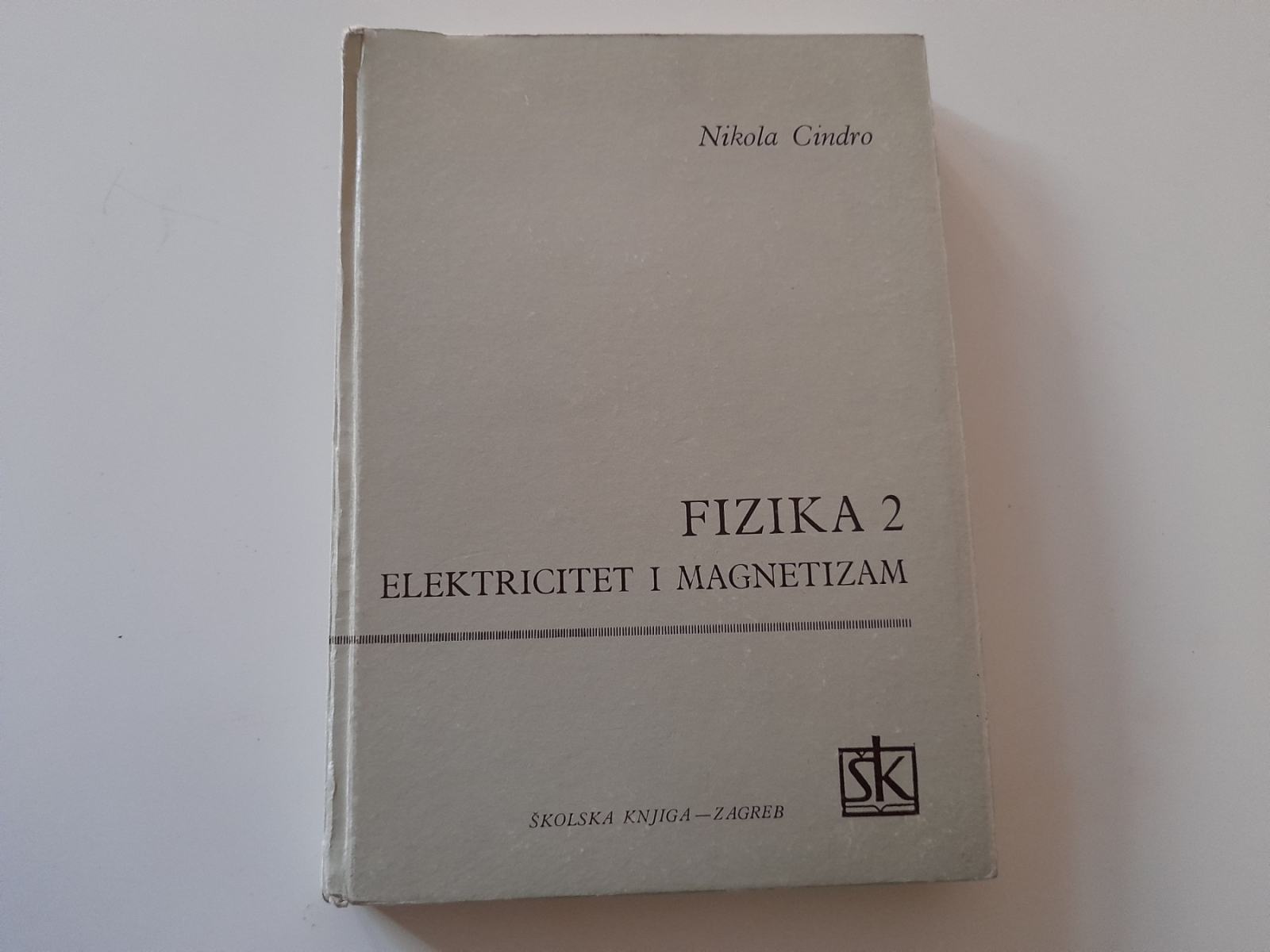 Fizika 2 elektricitet i magnetizam -Nikola Cindro