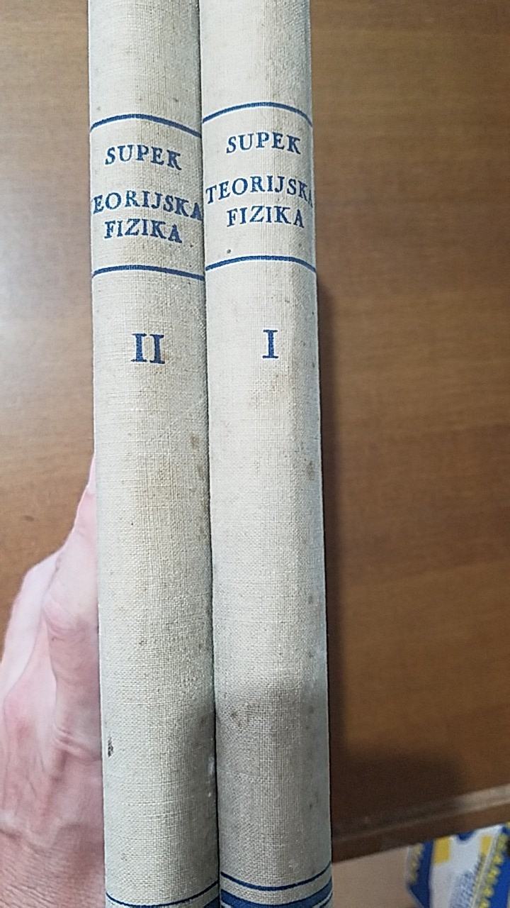 Ivan Supek: Teorijska fizika i struktura materije 1 i 2 dio