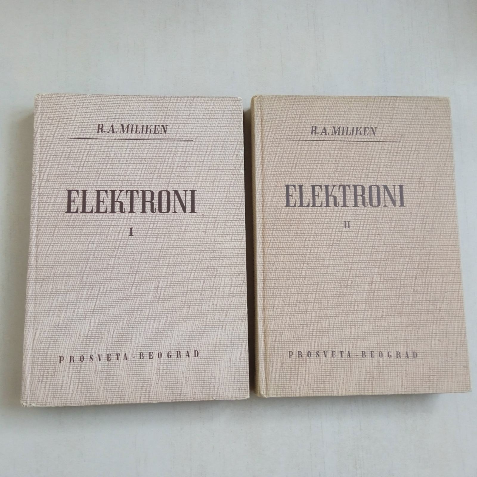 R.A.Miliken: Elektroni I-II