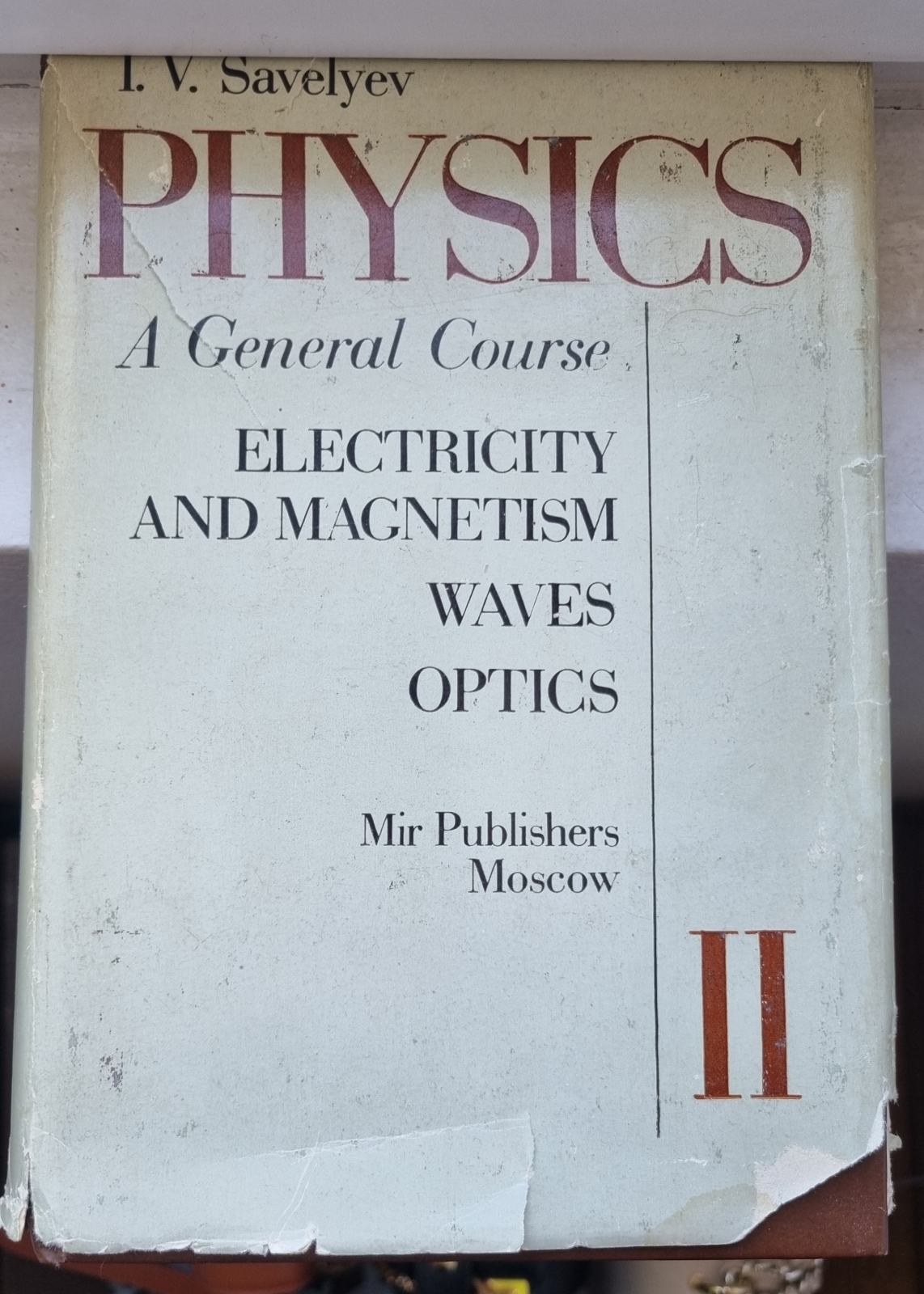 I.V. Savelyev Electricity and Magnetism