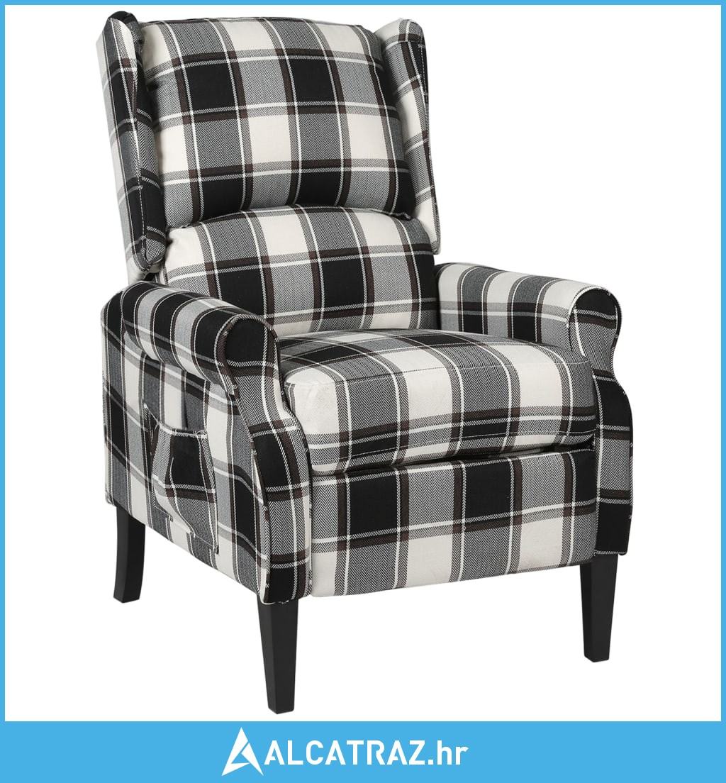 Naslonjač od tkanine raznobojni - NOVO