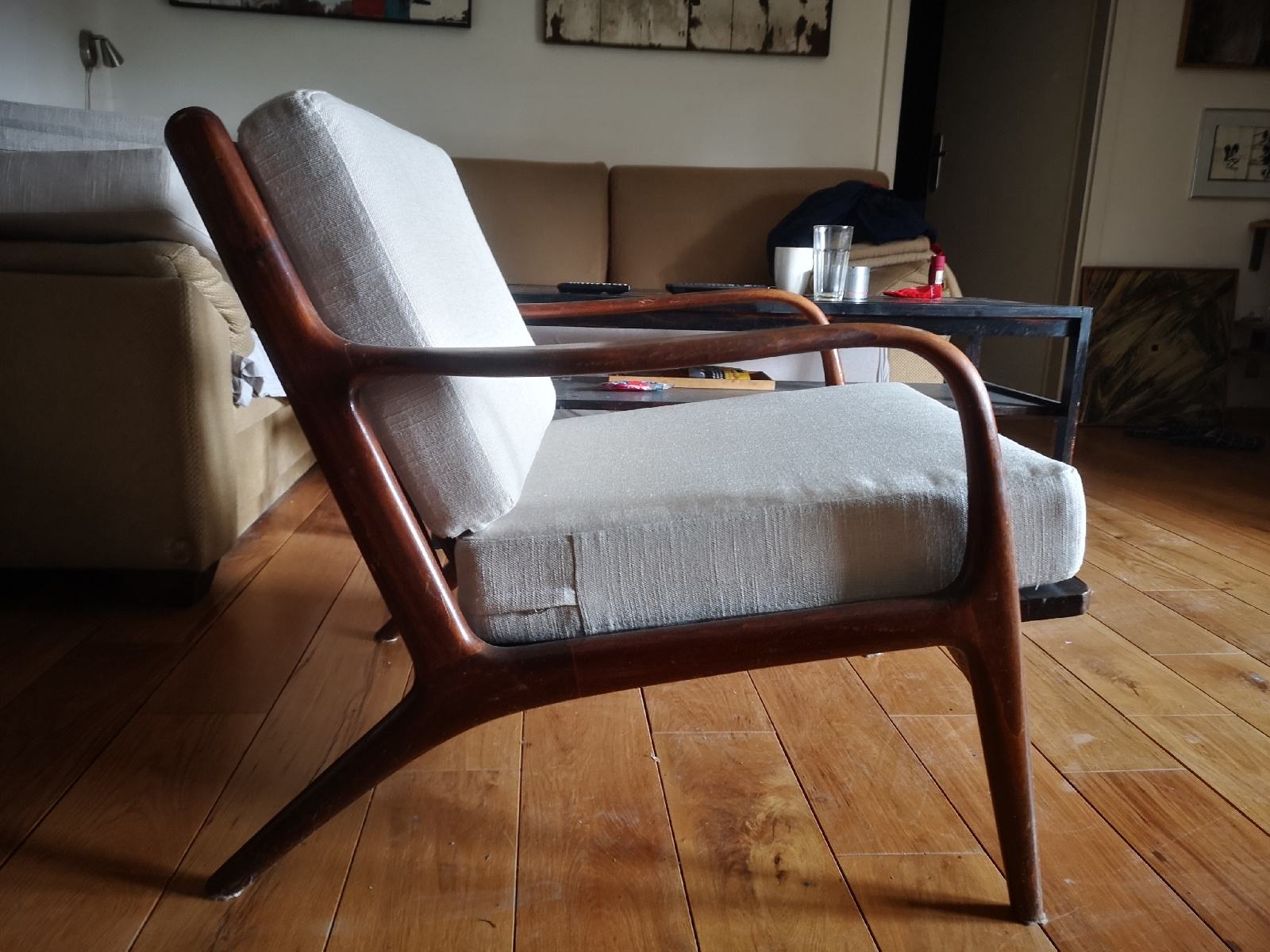 Retro fotelja Adrian Pearsall za Craft Associate Model 2315-c