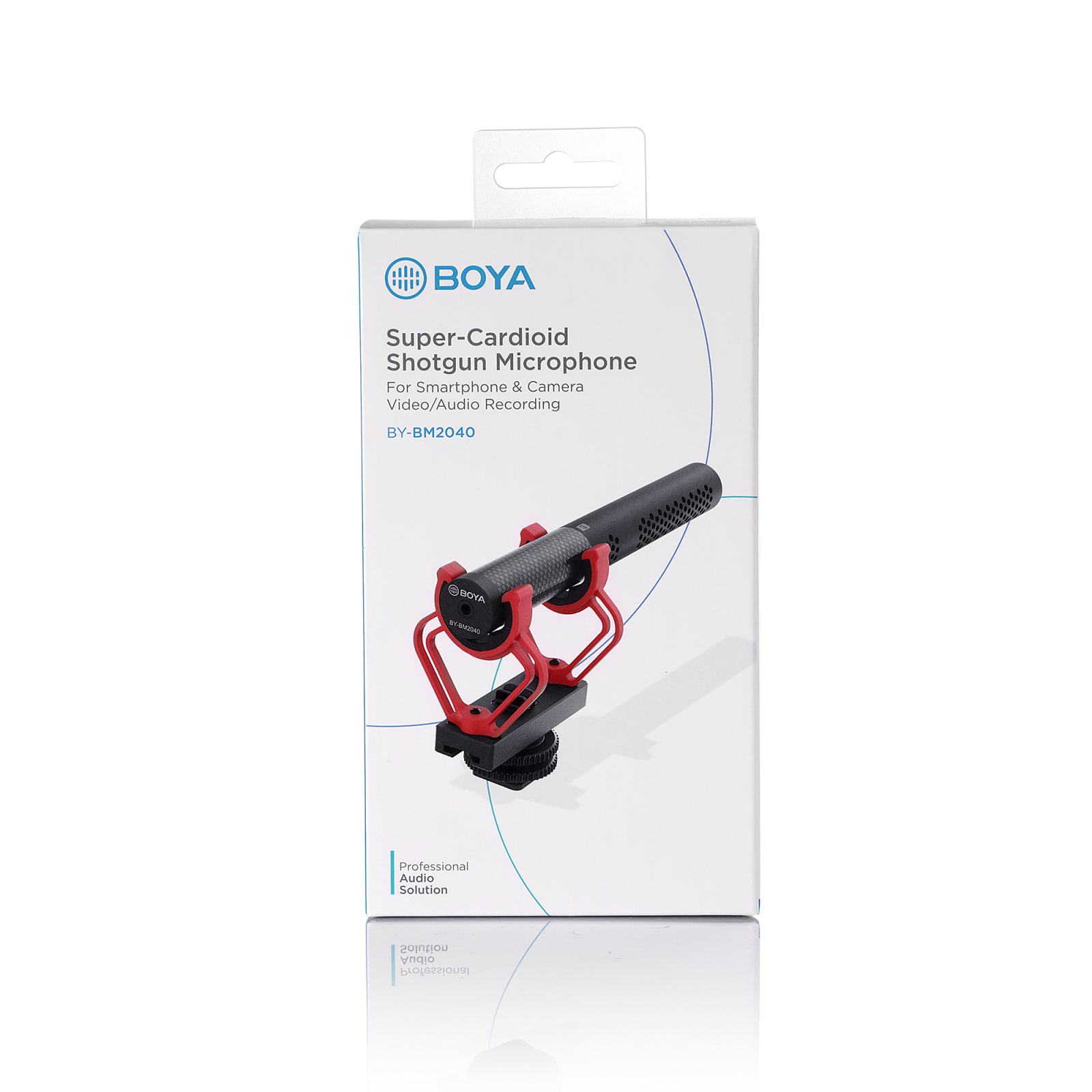 Boya BM2040, Super-cardioid Shotgun Microphone