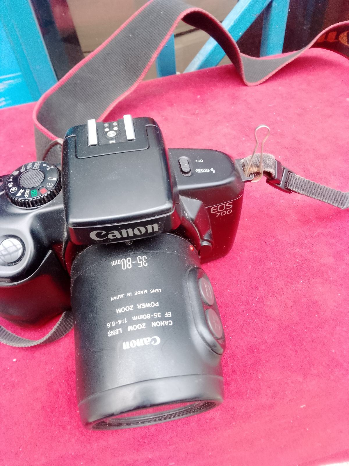 Canon EOS 700,Lens Japan EF 35-80,1:4,5-5,6