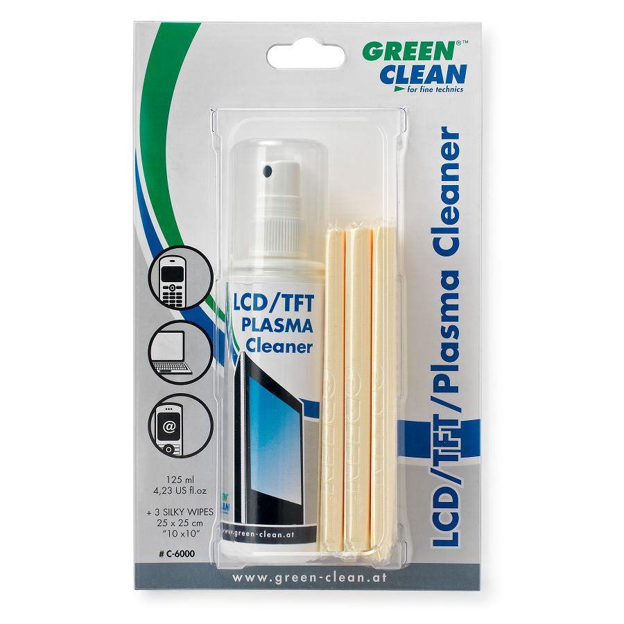 GREEN CLEAN Cleaning Liquid for LCD/TFT/PLASMA screens