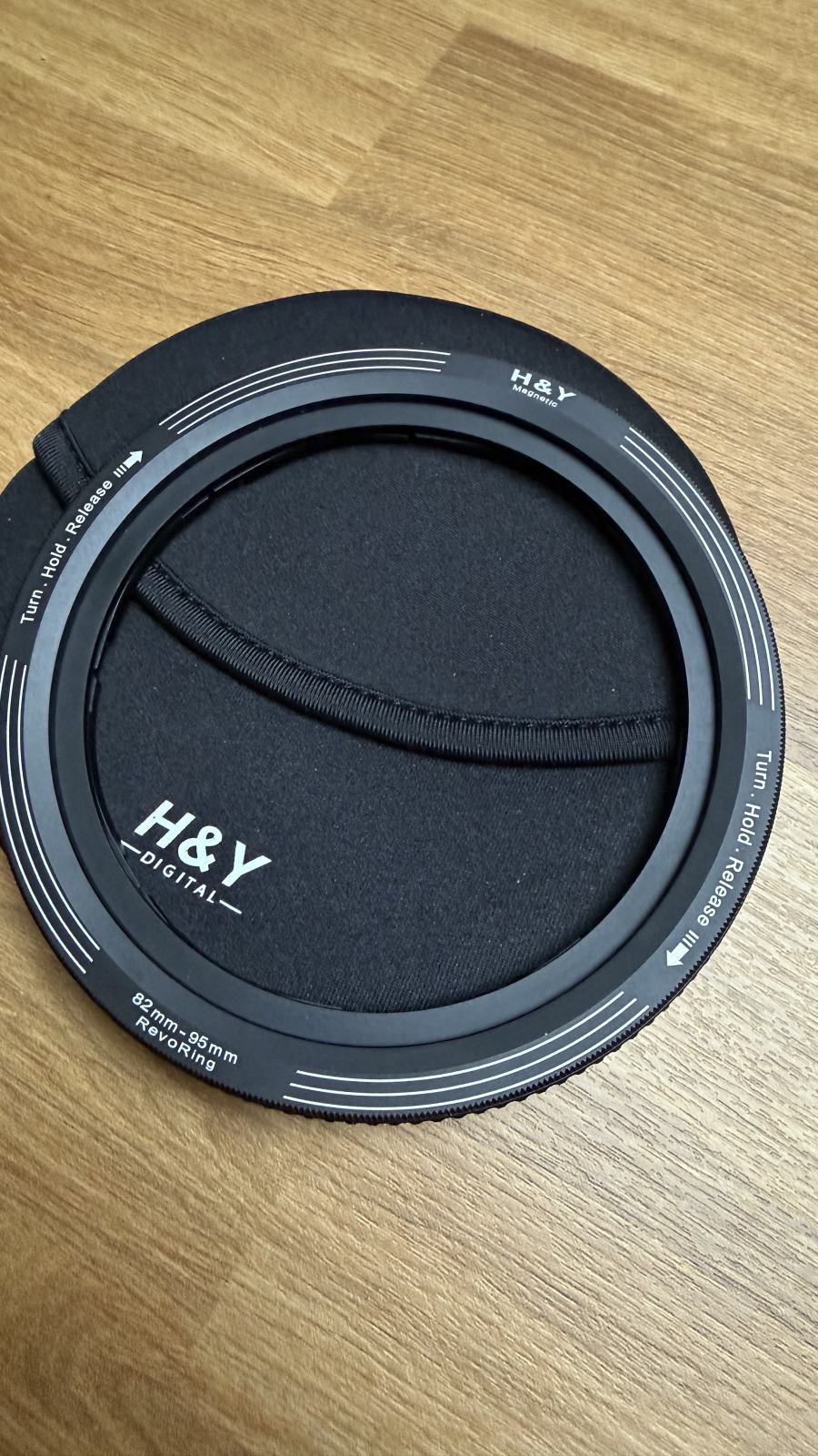 H&Y Swift Variable Magnetic Adapter Ring 82mm-95mm