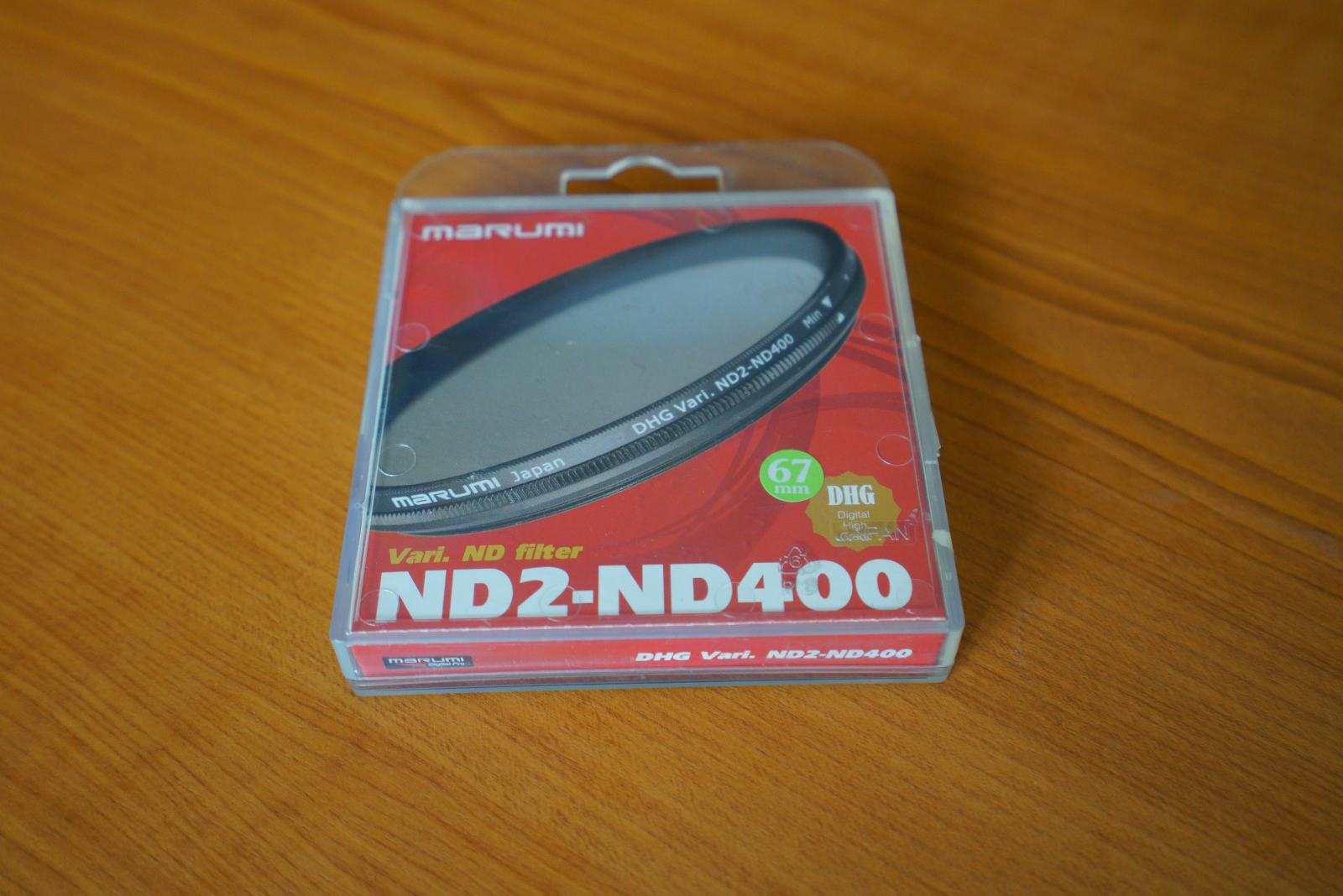 Marumi DHG variable ND 2 - ND 400 filter