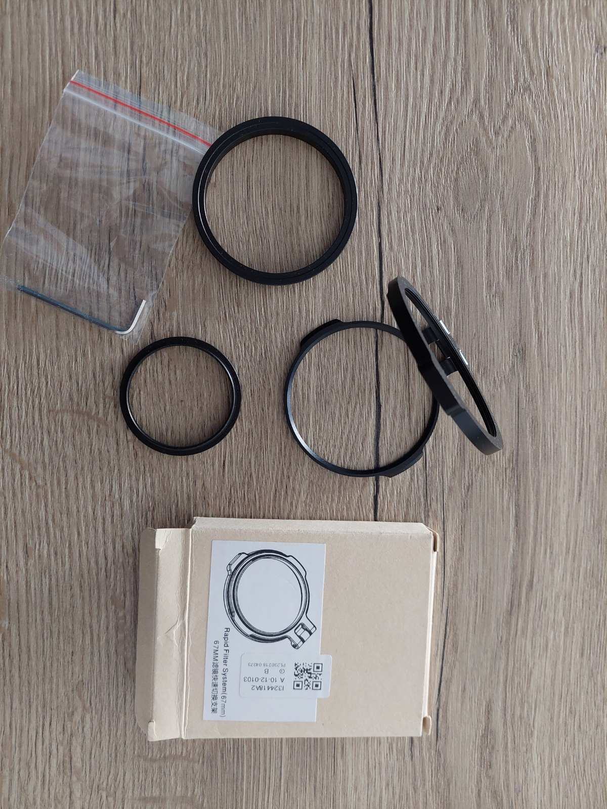 Rapid filter system 67mm