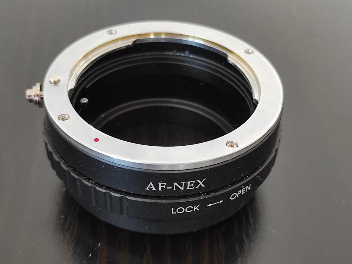 Sony AF-NEX adapter