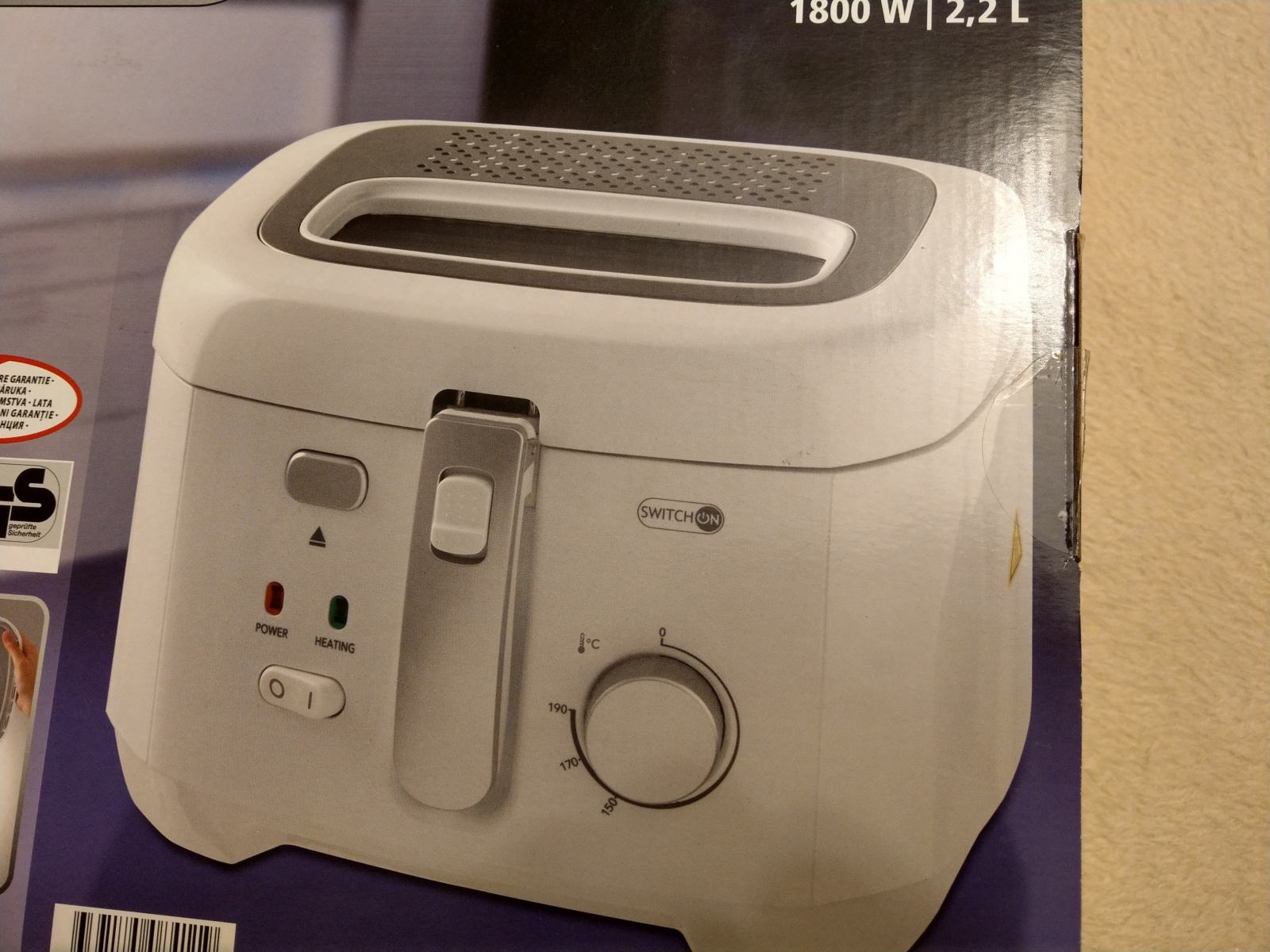 Friteza za prženje na ulju, 1800W, 2,2l