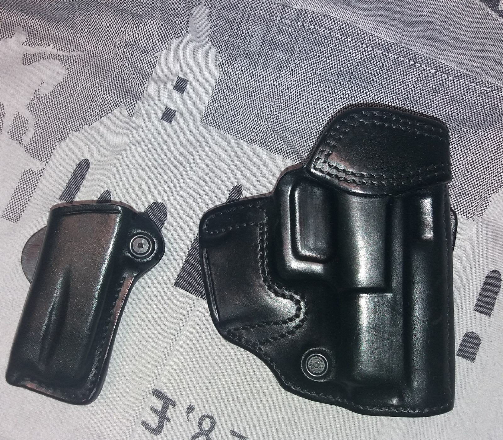 Kožna futrola za pištolj i spremnik HS 2000