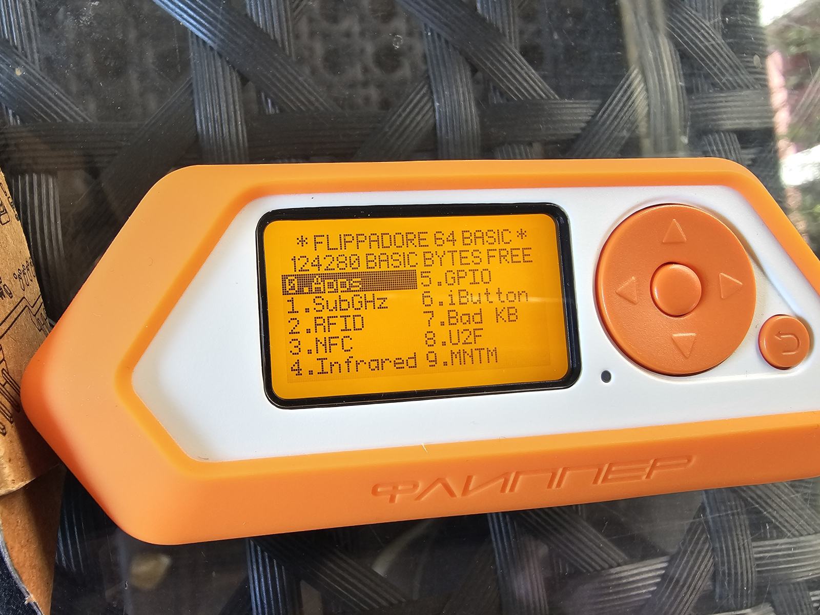 Flipper Zero, silicon case, WiFi dev module ESP32, novo