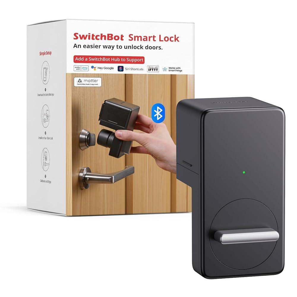 PAMETNA BRAVA SWITCHBOT DOOR LOCK + KEYPAD TOUCH + WIFI HUB 2
