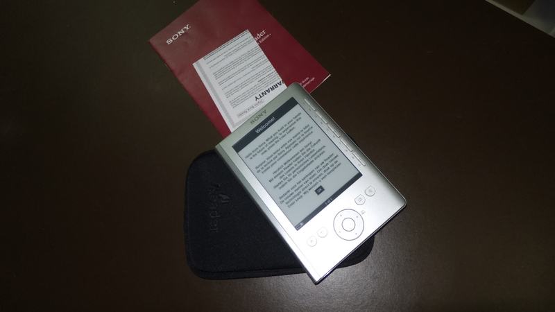 SONY ebook reader, PRS-300, citac elektronskih knjiga
