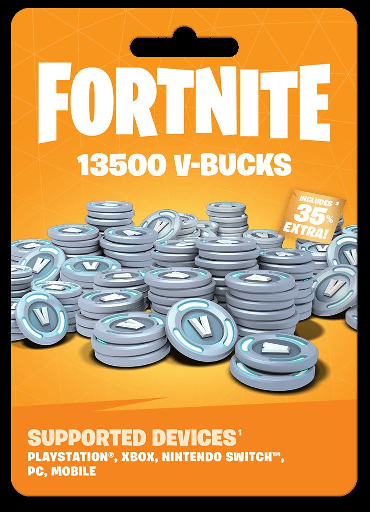 Fortnite 13,500 V-Bucks