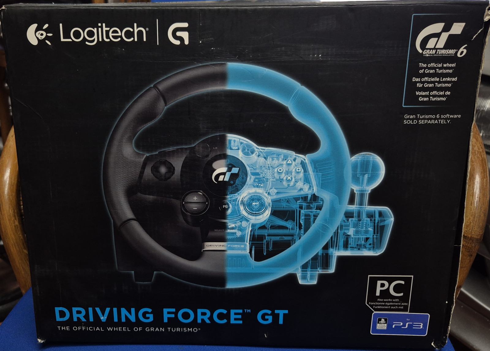 Logitech driving force GT za PC + PS3
