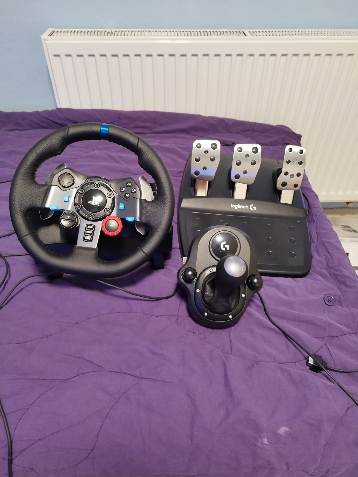 Logitech G29 + shifter
