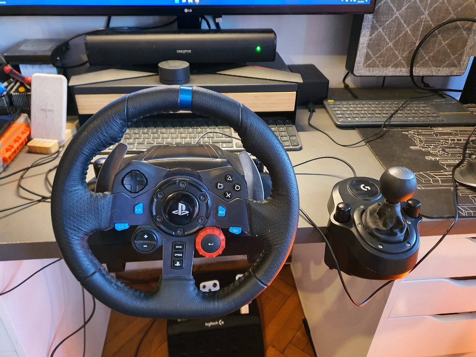Logitech g29 + shifter