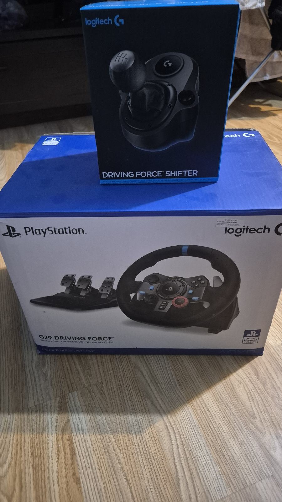 Logitech g29 + shifter