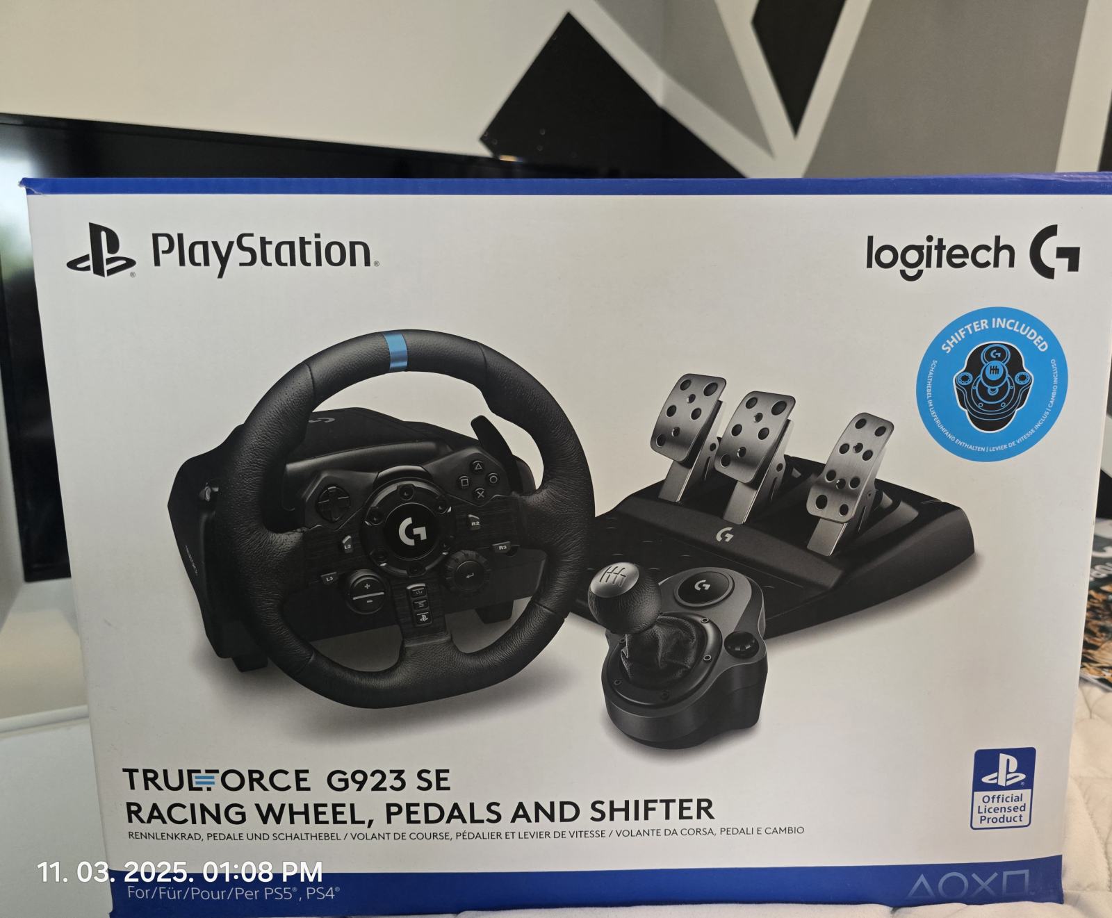 Logitech G923 + mjenjač