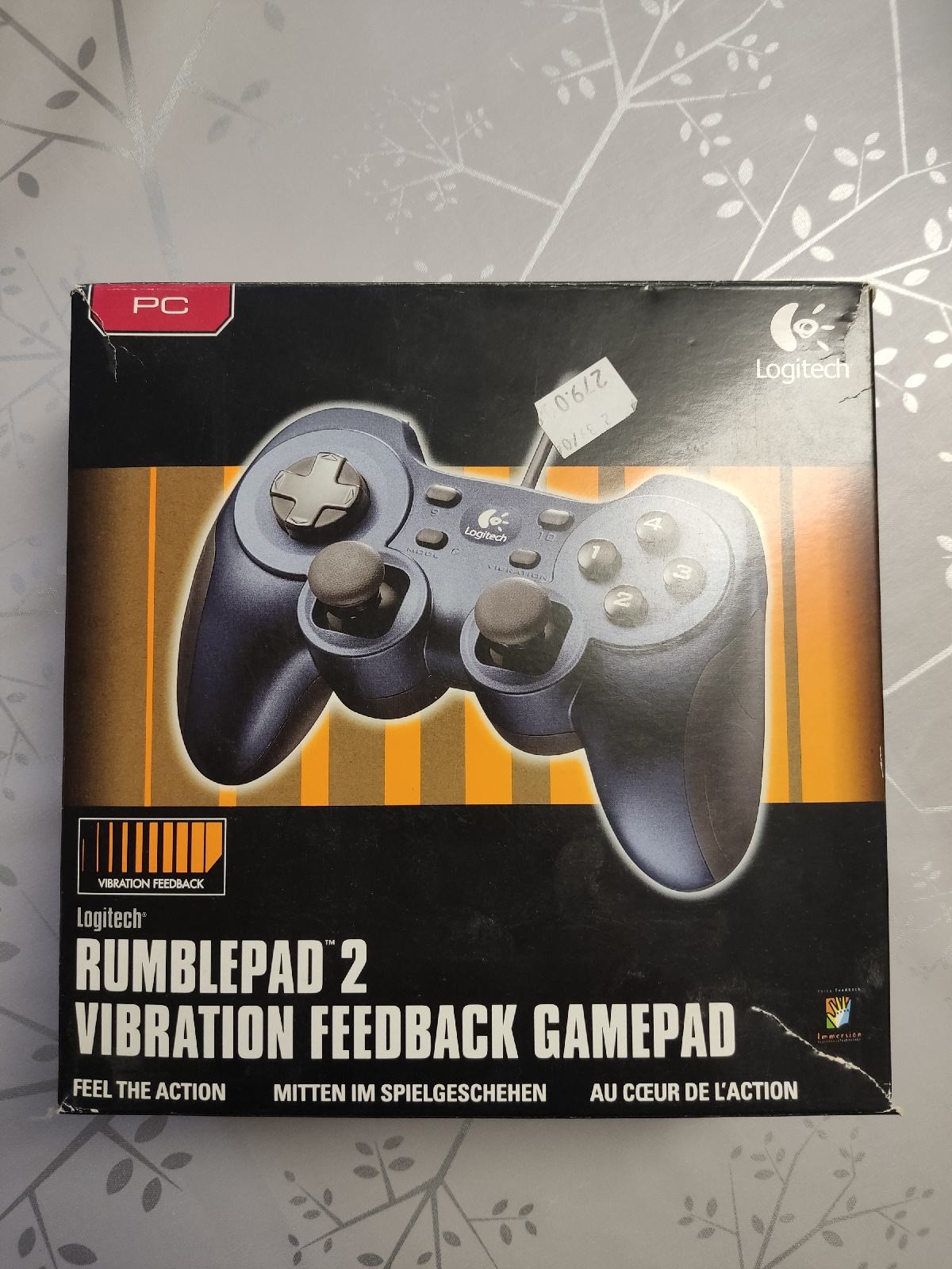 Logitech Rumblepad 2 vibration feedback gamepad