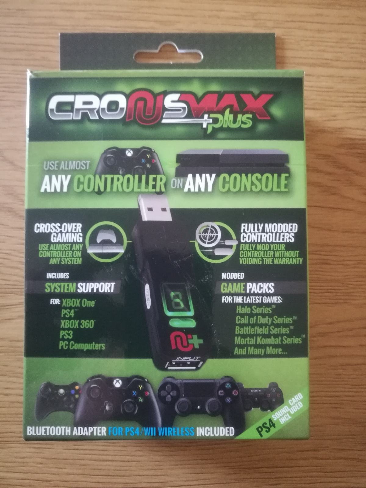 CRONUSMAX plus AIM assist za Controller/Tastaturu/Miš PC/PS4/PS3/XBOX