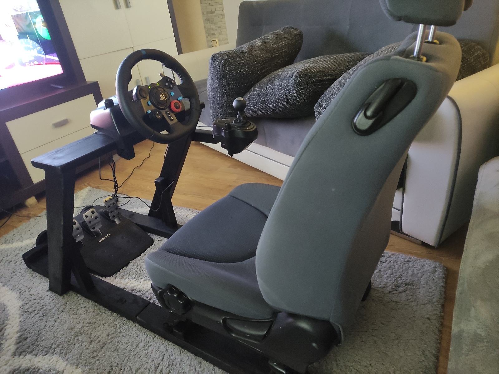 Gaming simulator playseat za logitech g29 volan i mjenjač