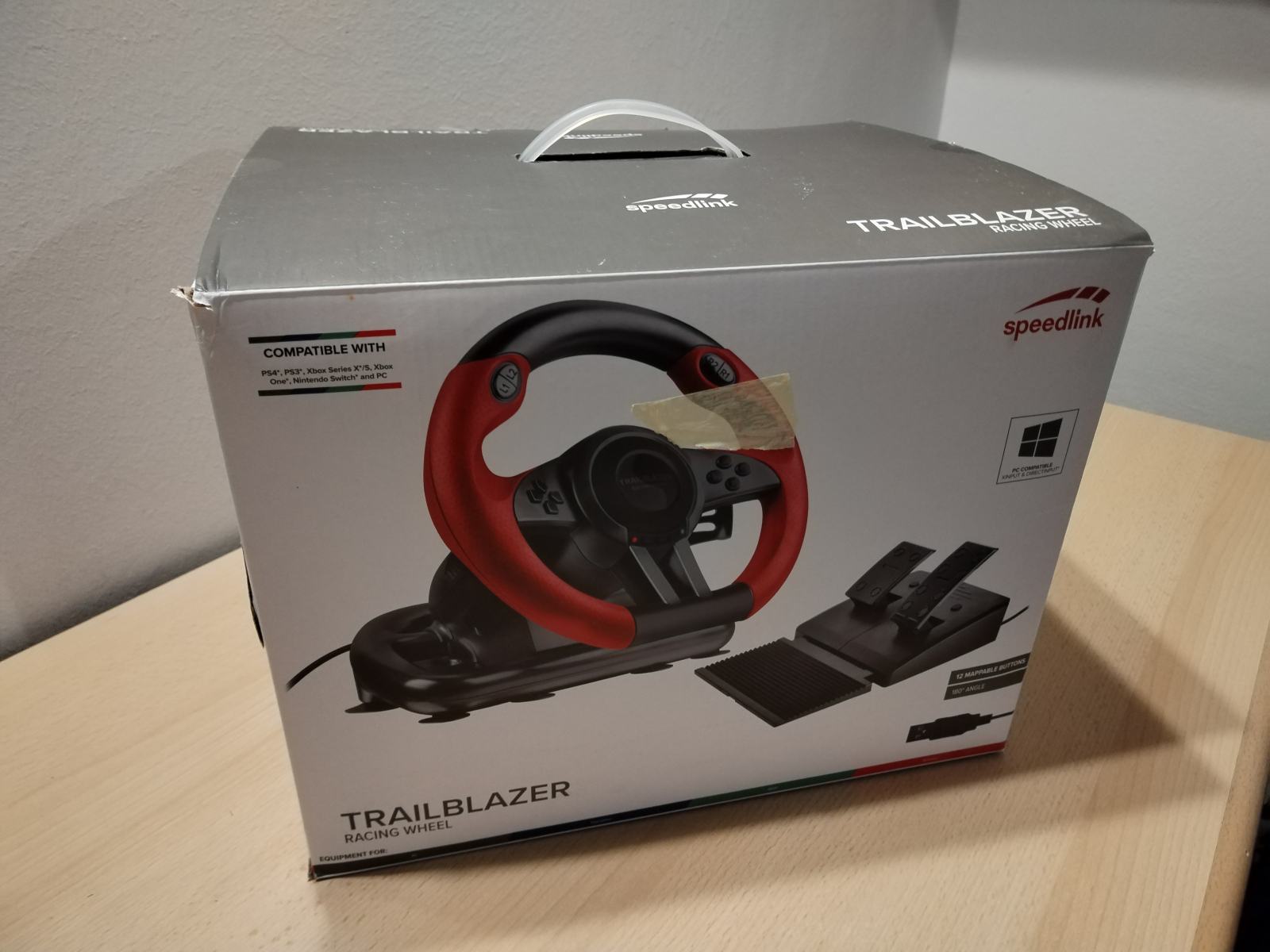 TRAILBLAZER RACING WHEEL (SPEEDLINK)