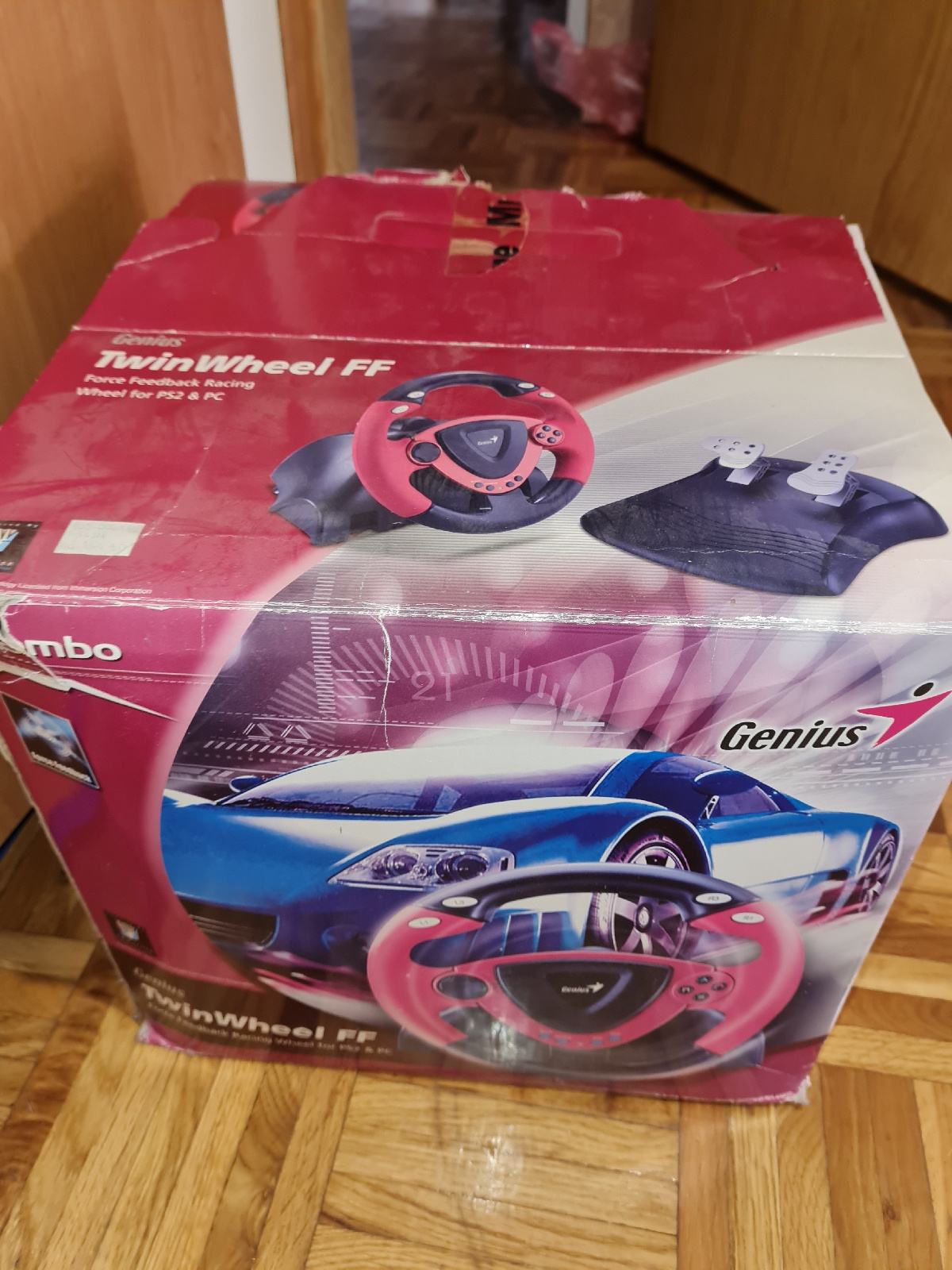 Twin wheel FF Genius, pc and ps2