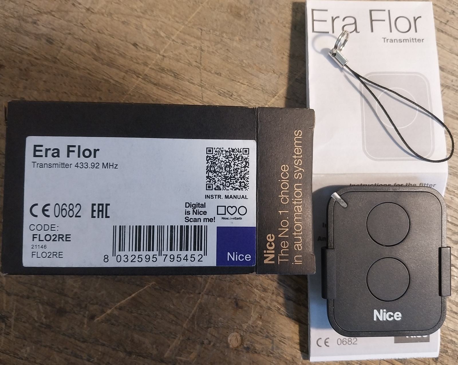 Nice FLO2RE daljinski za rampe