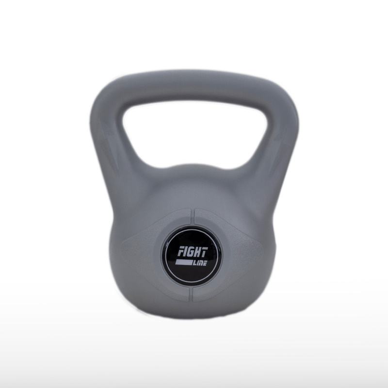 Girja Kettlebell 14 kg srebrno-siva Silver - Fight Line **AKCIJA**