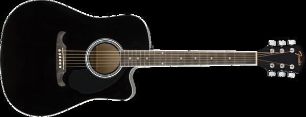 Fender FA-125CE Black WN - NOVO