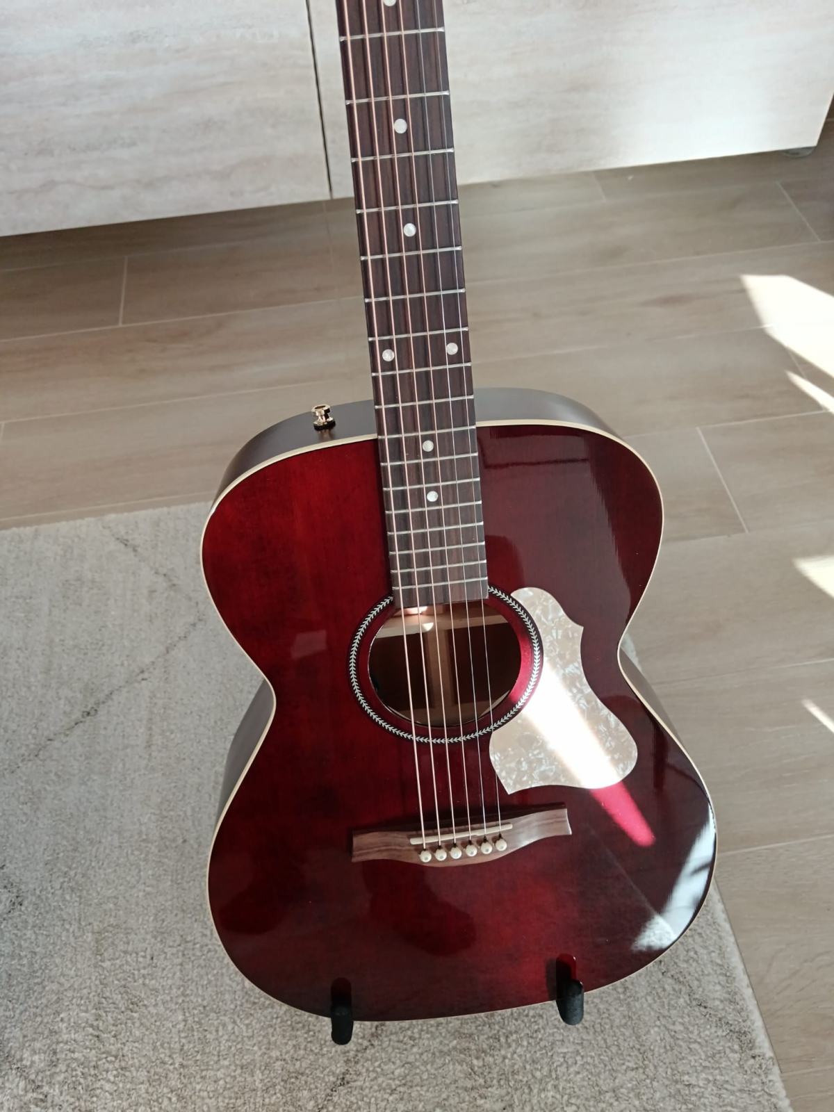 Seagull M6 LTD CH ruby red
