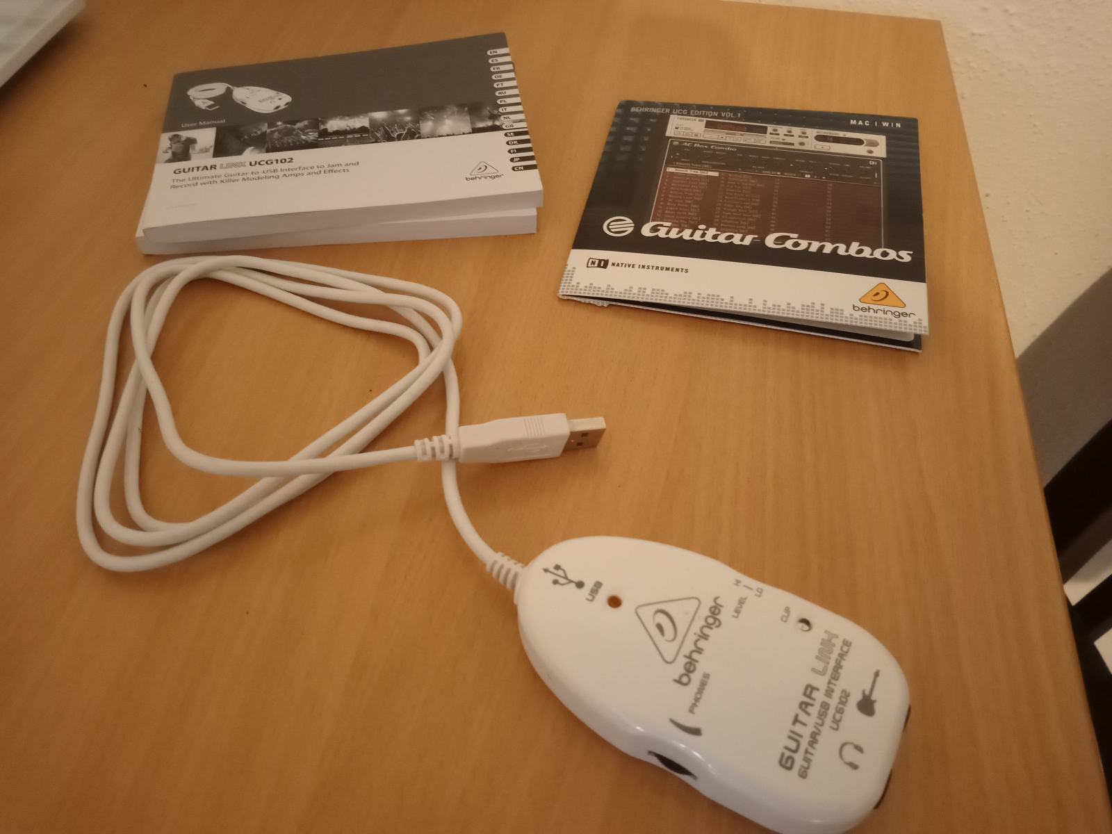 BEHRINGER GUITAR LINK USB INTERFACE