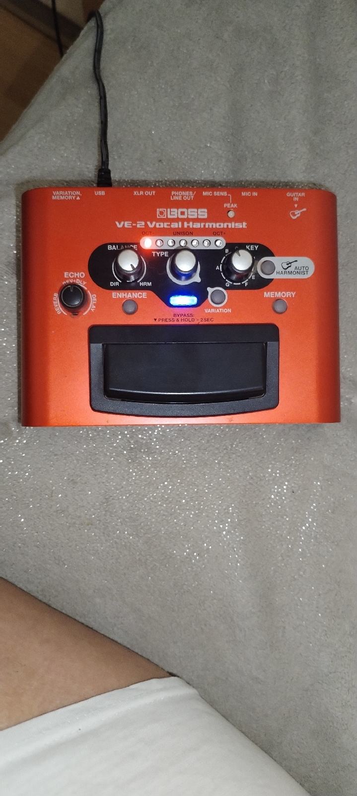 Boss VE2 vocal harmonist