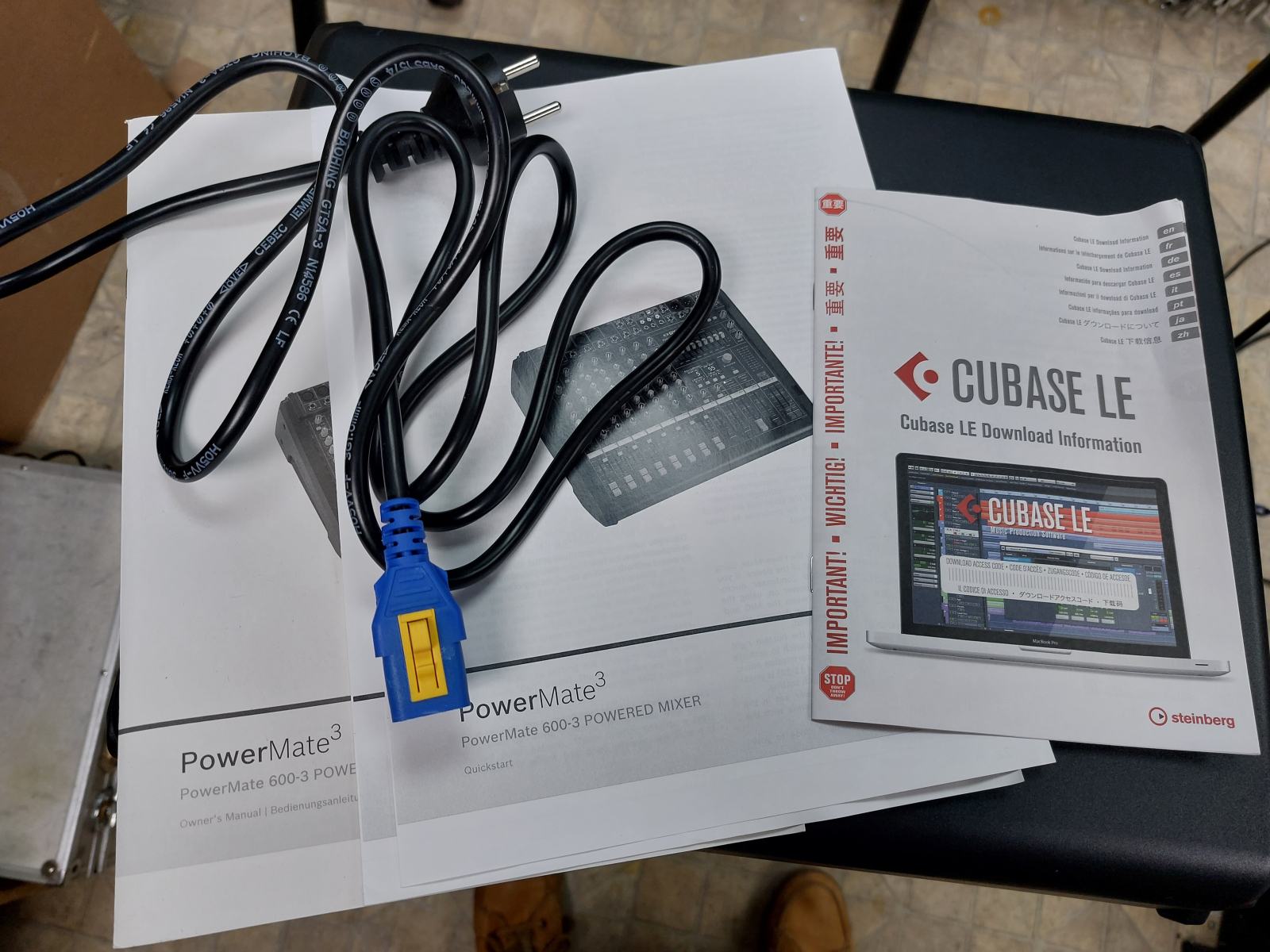 Dynacord pm600-3, 2x1000w