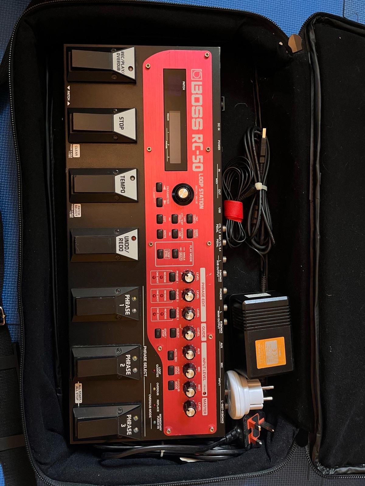 Loop station BOSS RC-50 , looper