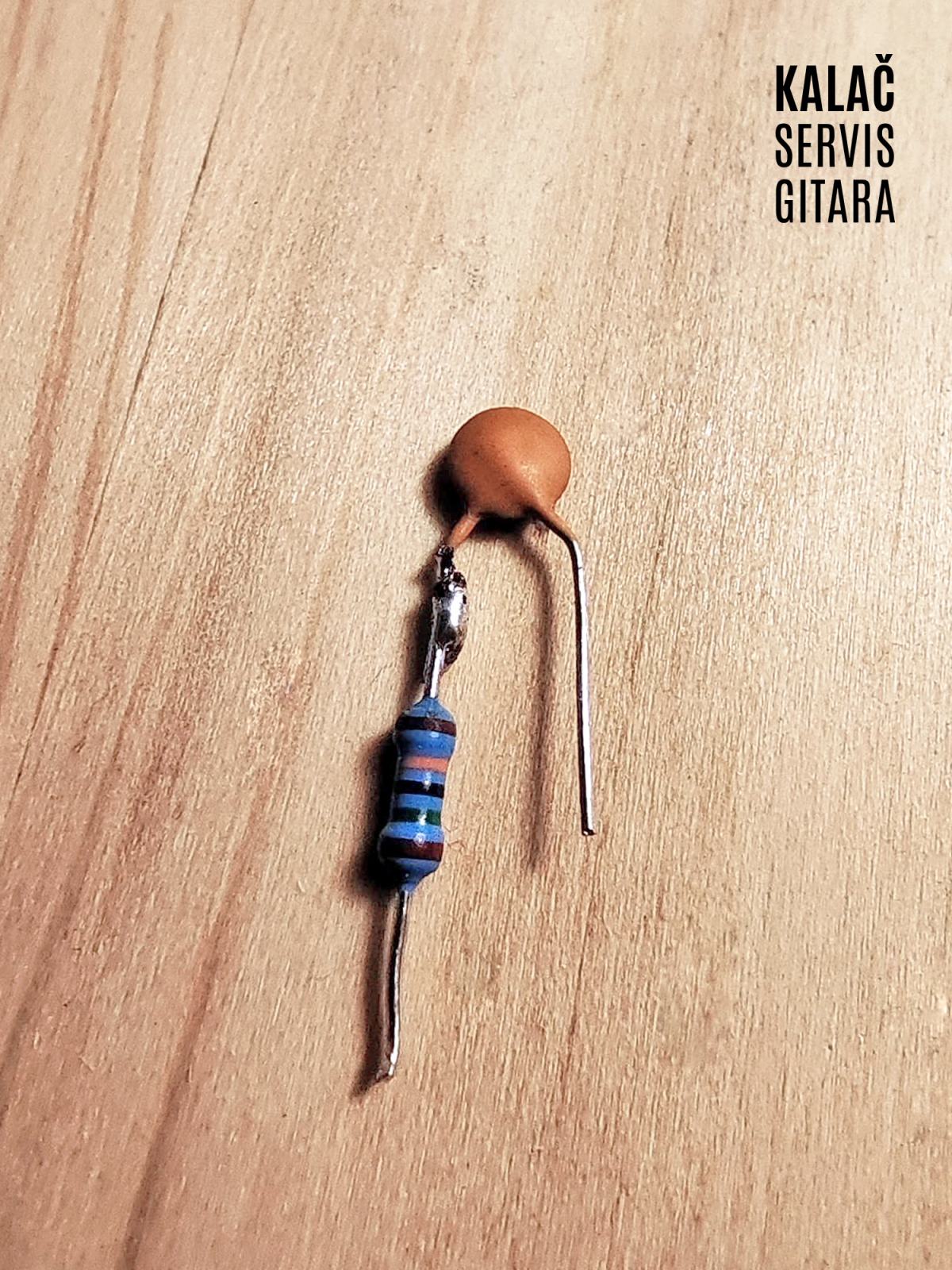 Treble bleed mod-Ceramic cap 0,001 uF +150k resistor in series