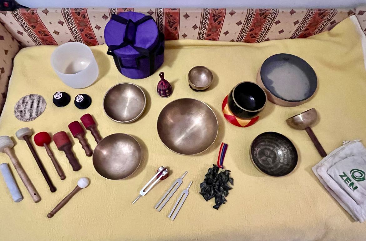 Sound healing instruments