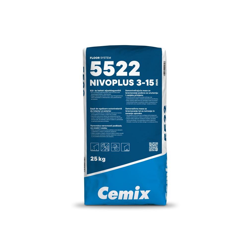 Cemix nivelir masa 25kg 4 kom.