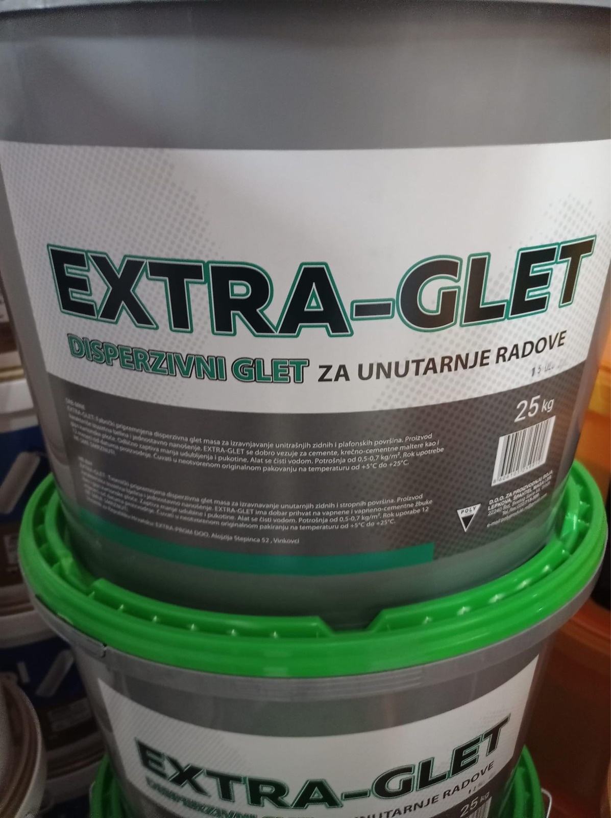 Gotovi glet u kanti 25 kg