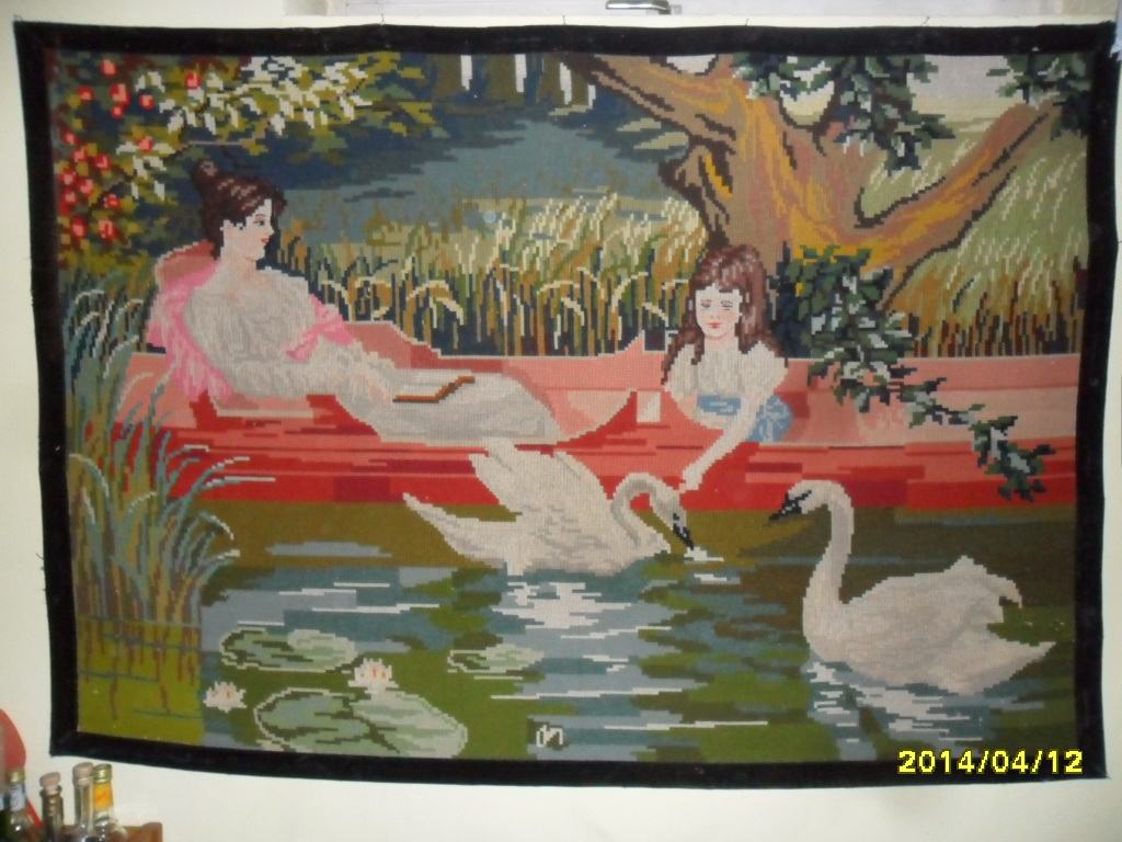 Veliki goblen - Vodena idila - 174 x 121 cm