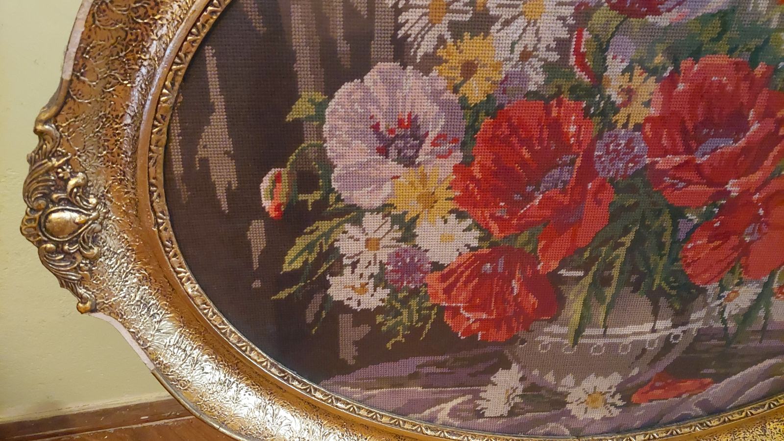 Goblen - veliki, motiv cvijeće