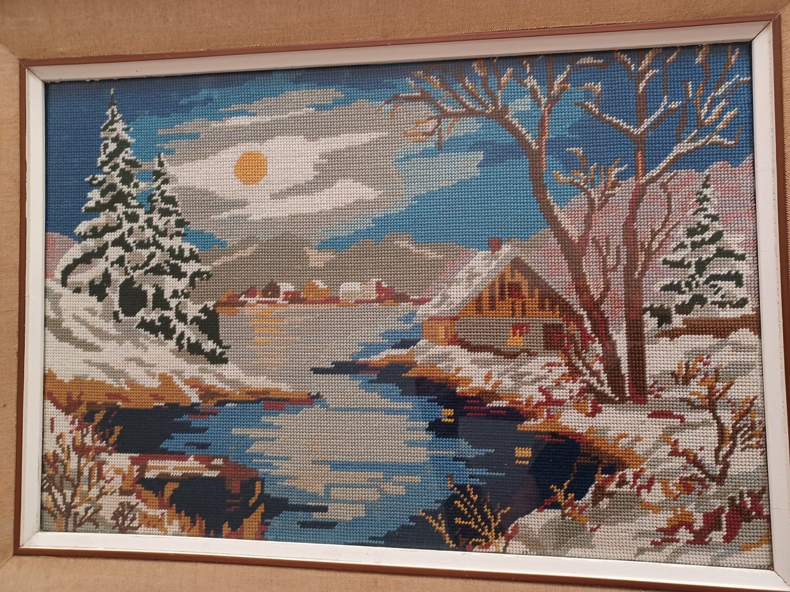 13.. Goblen zima sunce 35x53cn Pogledajte i druge moje oglase