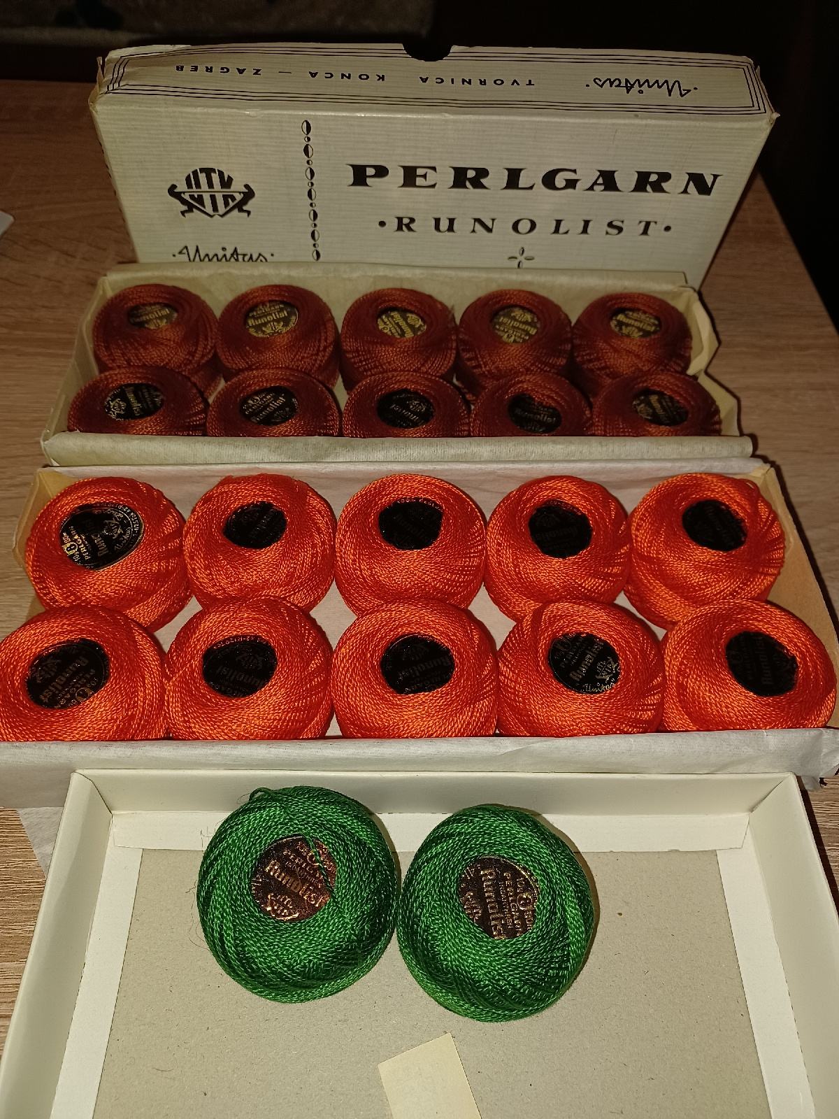 Perlgarn RUNOLIST konac