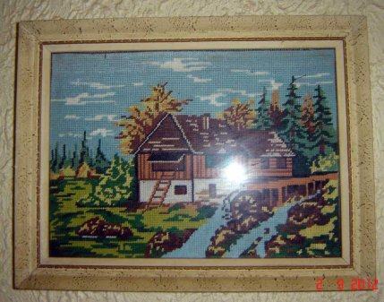 Slika - goblen - Stari mlin