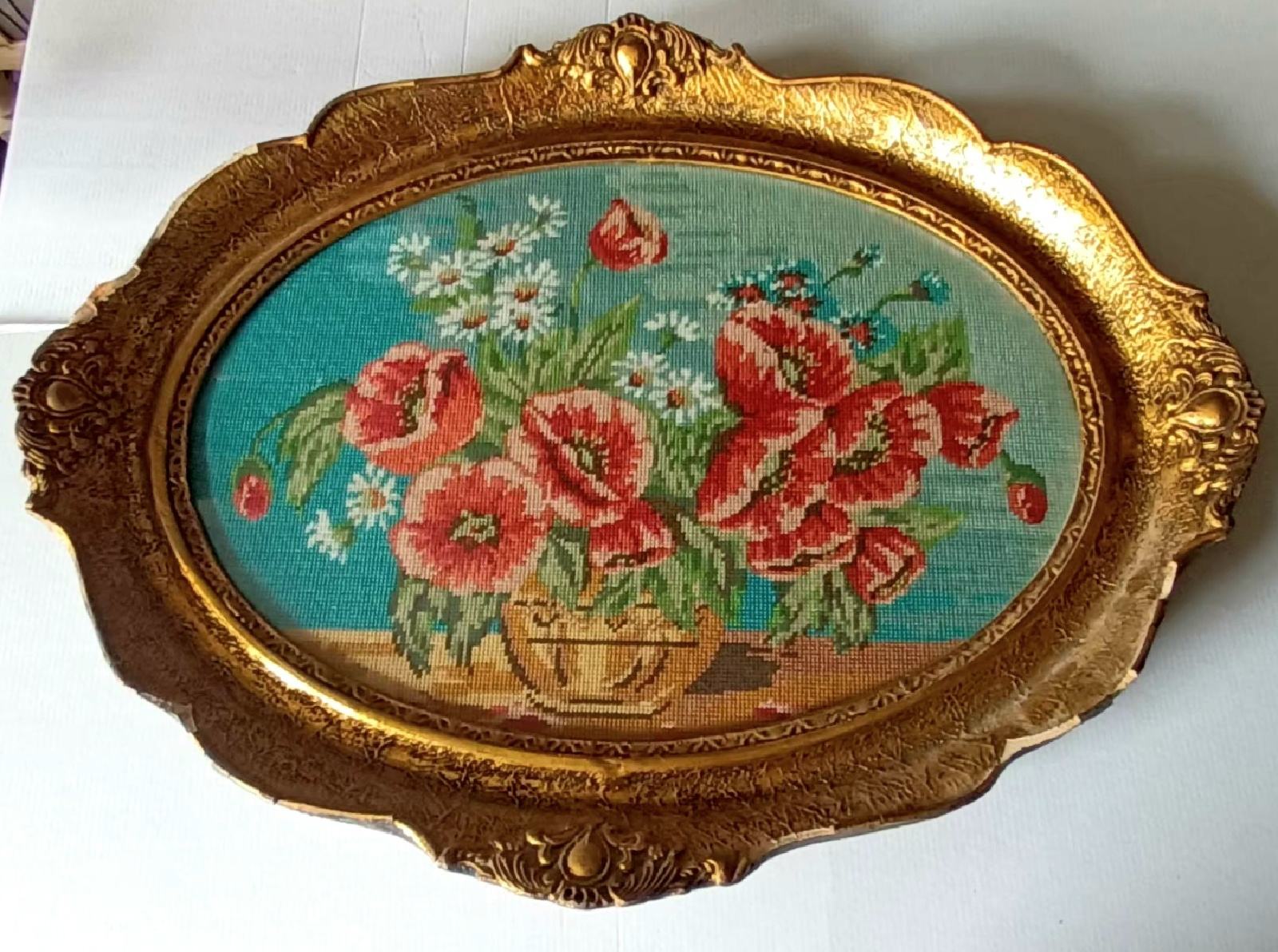 Starinski goblen - ⚡️Makovi⚡️