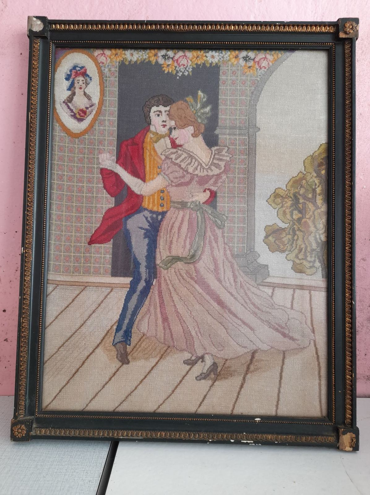 starinski goblen-slika