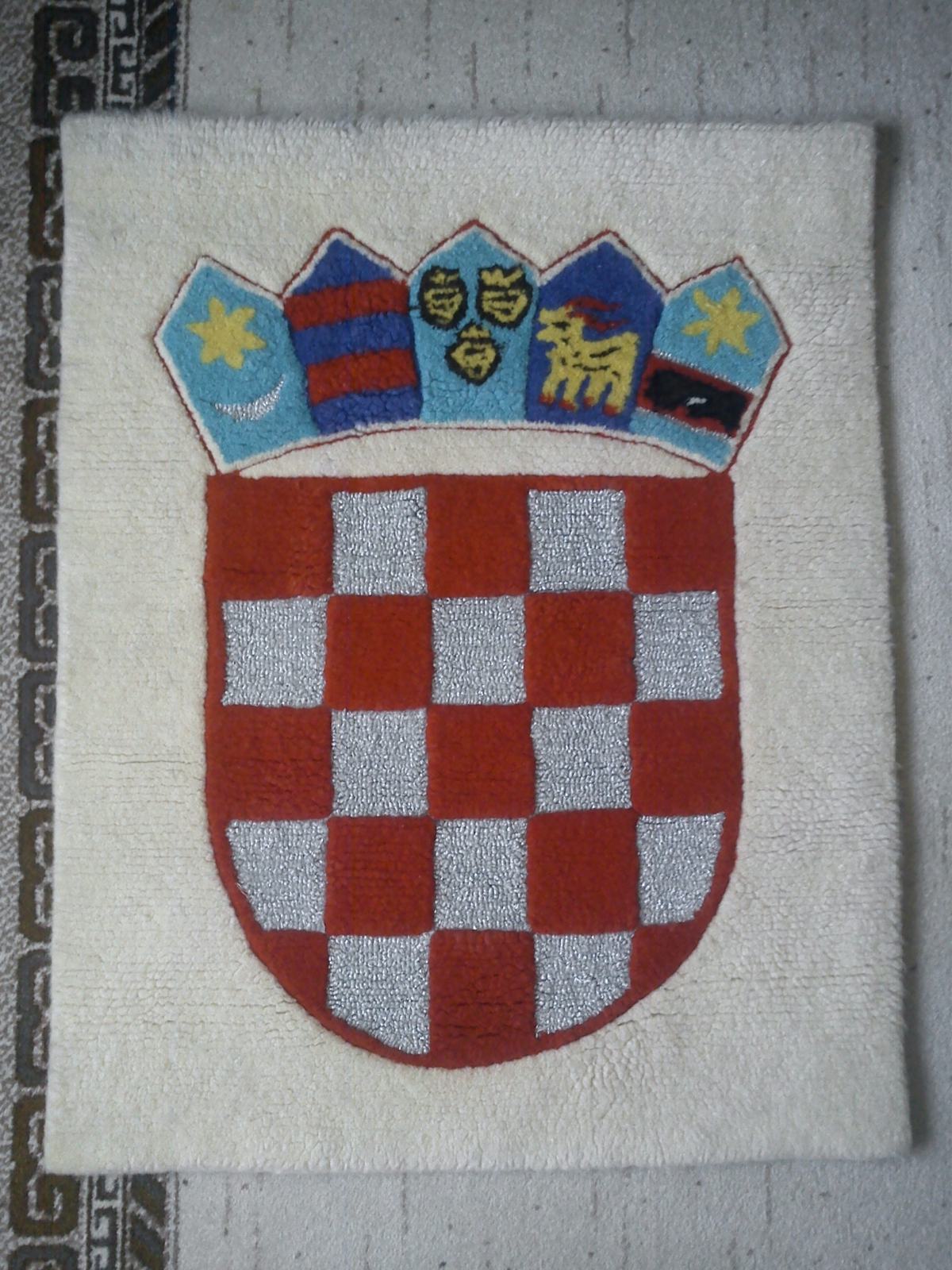 TAPISERIJA GRB REPUBLIKE HRVATSKE, 99x78 cm