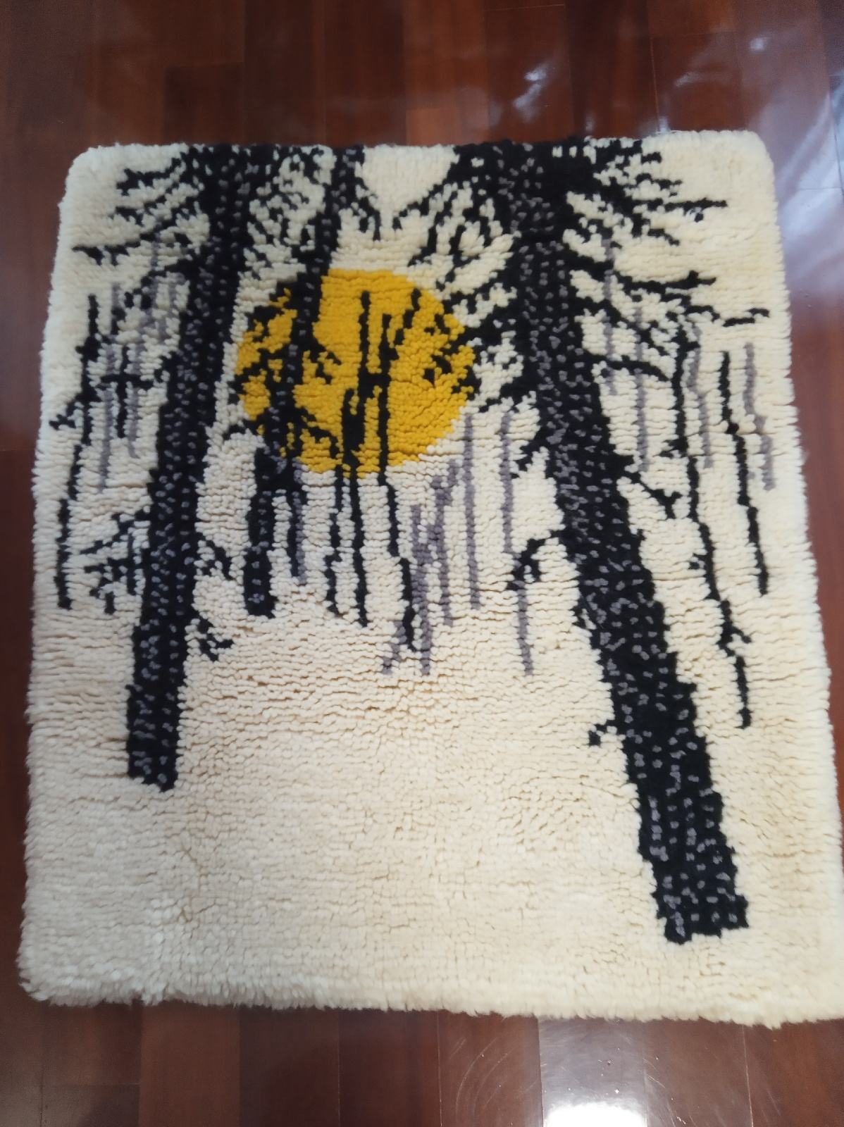 Tapiserija Zima u šumi